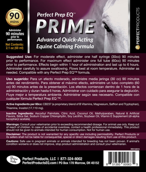 Perfect Prep EQ Prime Paste – Briggs Tack Shop & Trailer Sales