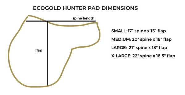 Ecogold Shimcare Secure Hunter Pad – Briggs Tack Shop & Trailer Sales