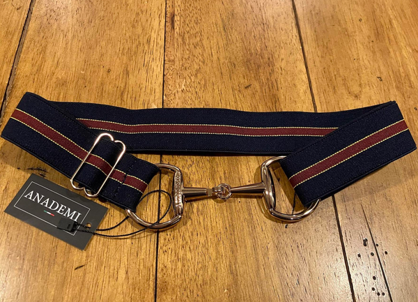 Anademi Bit Stretch Belt - Prints, Stripes, Textures – Briggs Tack Shop ...