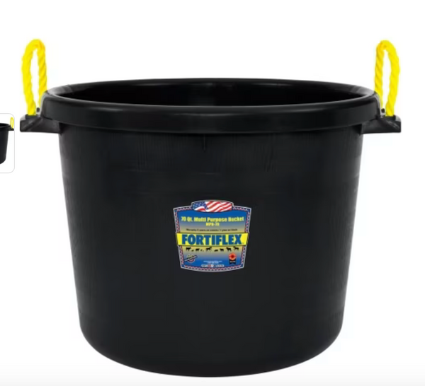Fortiflex Multi Purpose Manure Bucket – Briggs Tack Shop & Trailer Sales