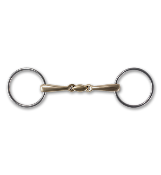 Stubben Steeltec Sweet Copper Loose Ring Snaffle Bit – Briggs Tack Shop ...